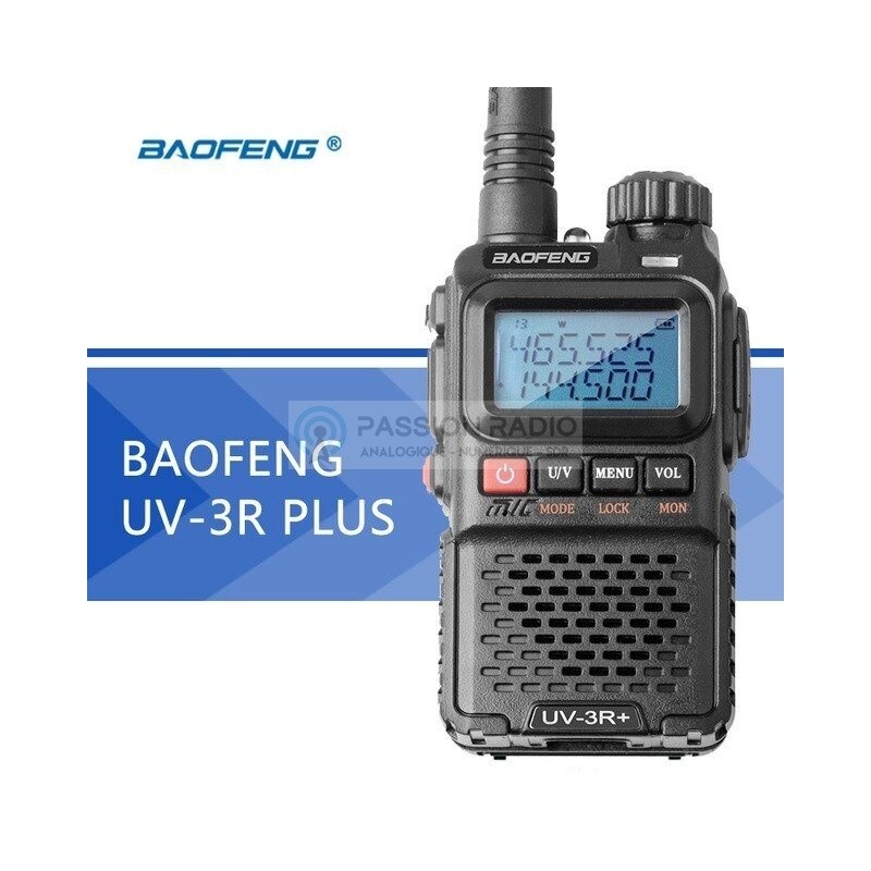 BAOFENG UV-3R PLUS VHF UHF 2W