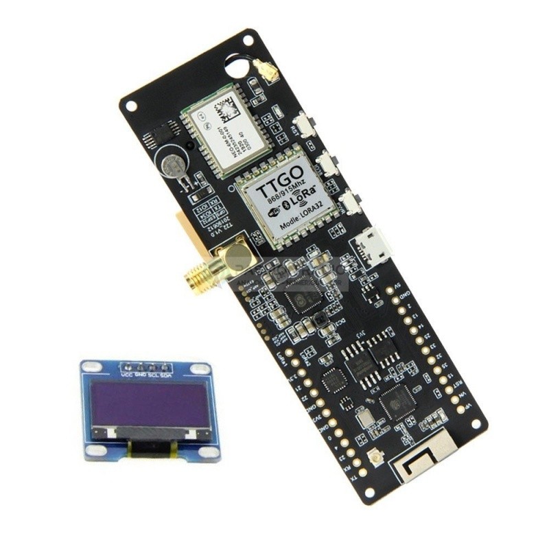 TTGO T BEAM Tracker LoRa GPS ESP32 WIFI Bluetooth