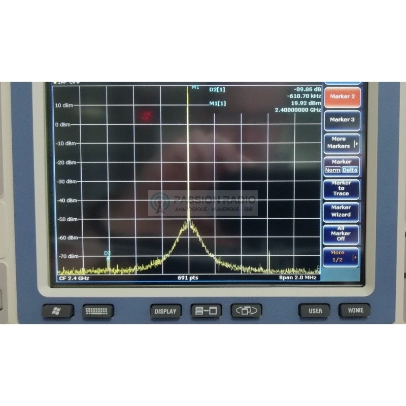 Amplificateur RF 2400 Mhz 100mW pour Upconverter 13cm QO100 F1OPA