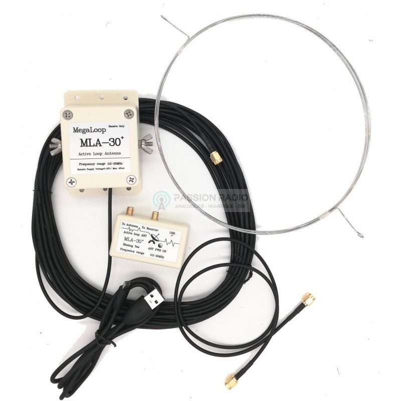 MLA-30 Plus Antenne Loop active HF SDR MegaLoop