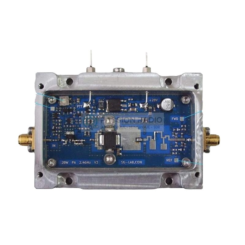 Amplificateur 2400 MHz 20W V3 SG LAB pour QO-100