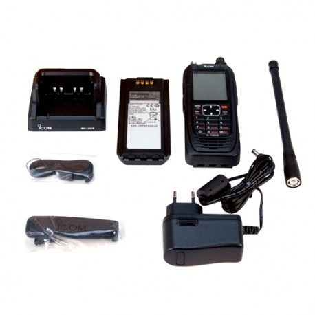 IC-A25CE : Talkie portatif aviation ICOM VHF AM 6W IP57 avec JAA FORM ONE