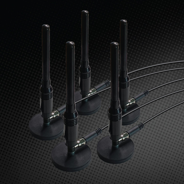 Kit 5x antennes KrakenSDR pour goniométrie triangulation radio VHF-UHF